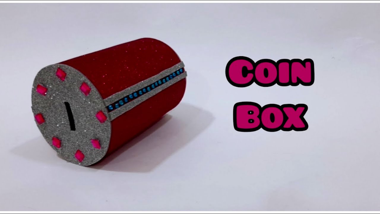 Pringles can craft | DIY Coin box - YouTube