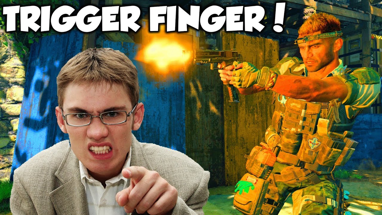 TRIGGER FINGER against ANGRY GAMERS! - (Black Ops 4 Funny Moments ...