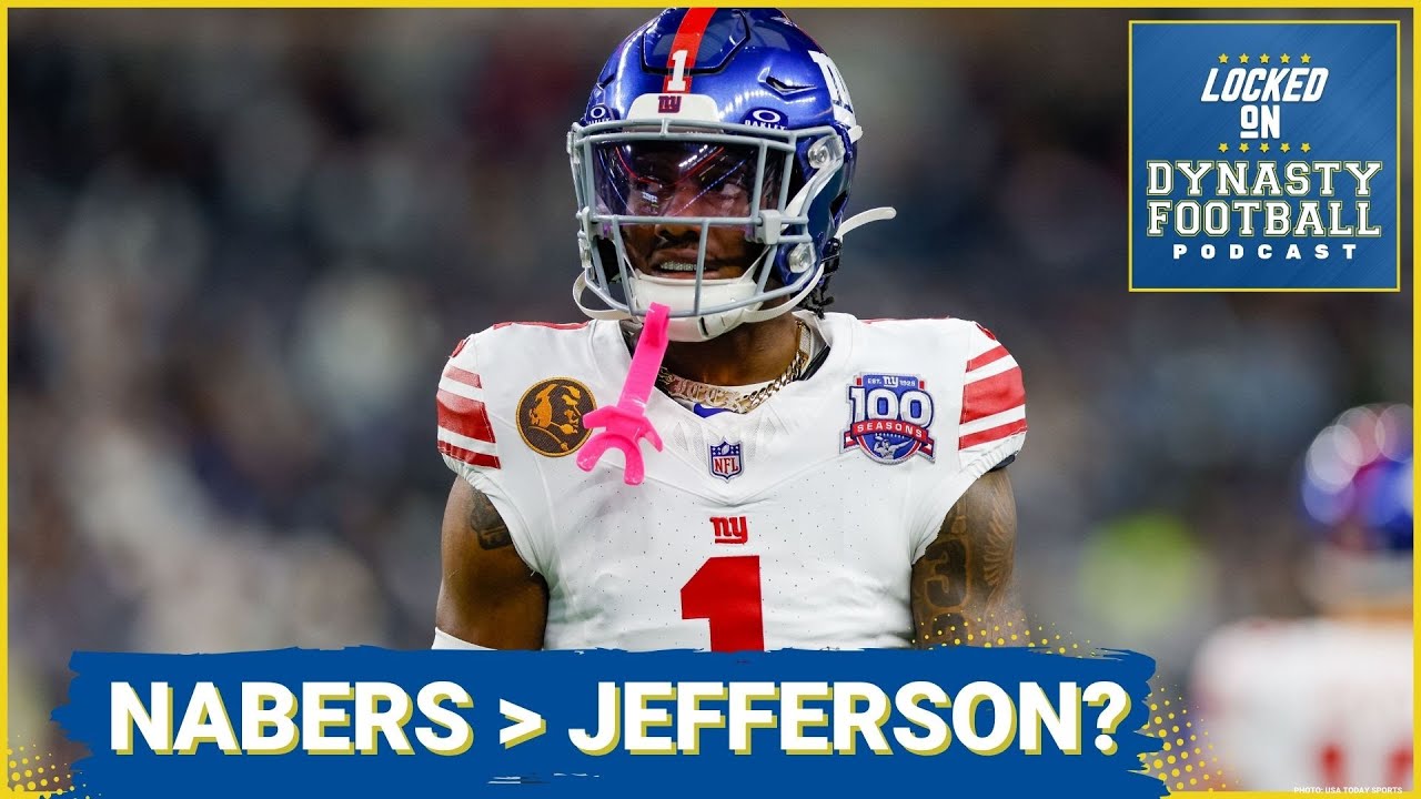 Malik Nabers SKYROCKETS In Dynasty Rankings Ahead of Justin Jefferson | Who Should Be WR2? - YouTube