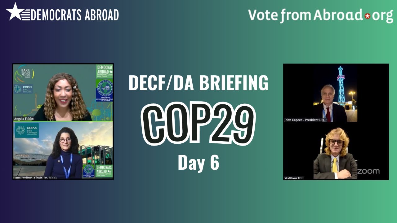 COP29 Day 9 DECF/DA Briefing - YouTube