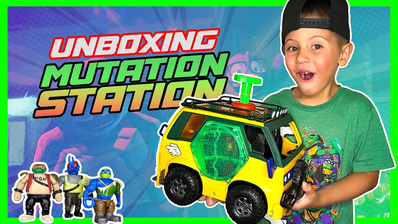 Epic New Tales of the TMNT Mutation Station Unboxing! 🐢🚀 - YouTube