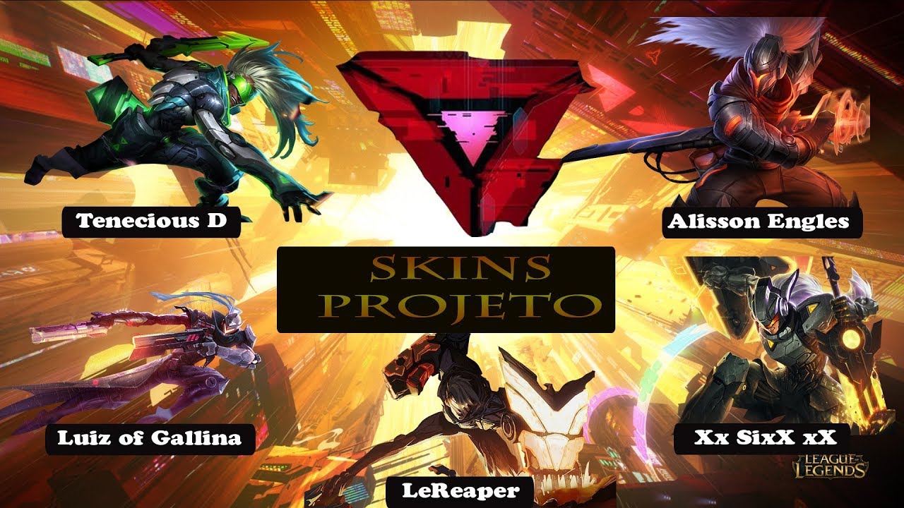 Lol - Time Skins Projeto - YouTube