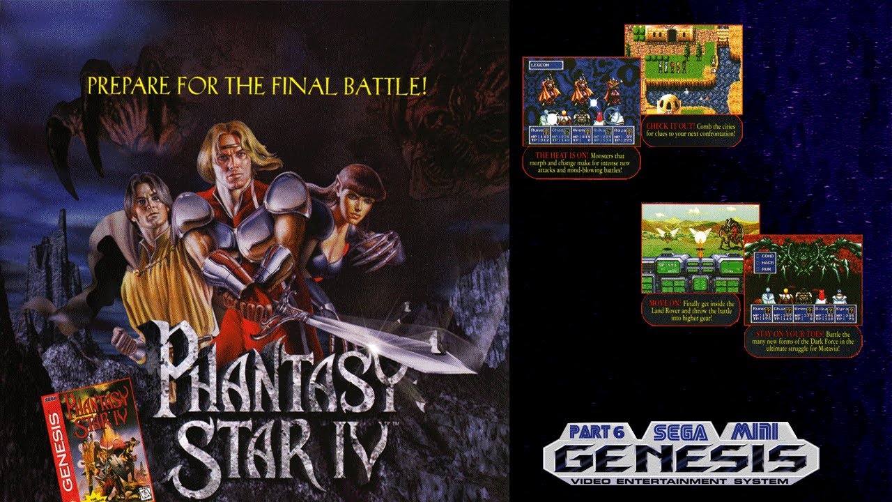 Phantasy Star 4 - Genesis Mini: Let's Play Part 6 - YouTube