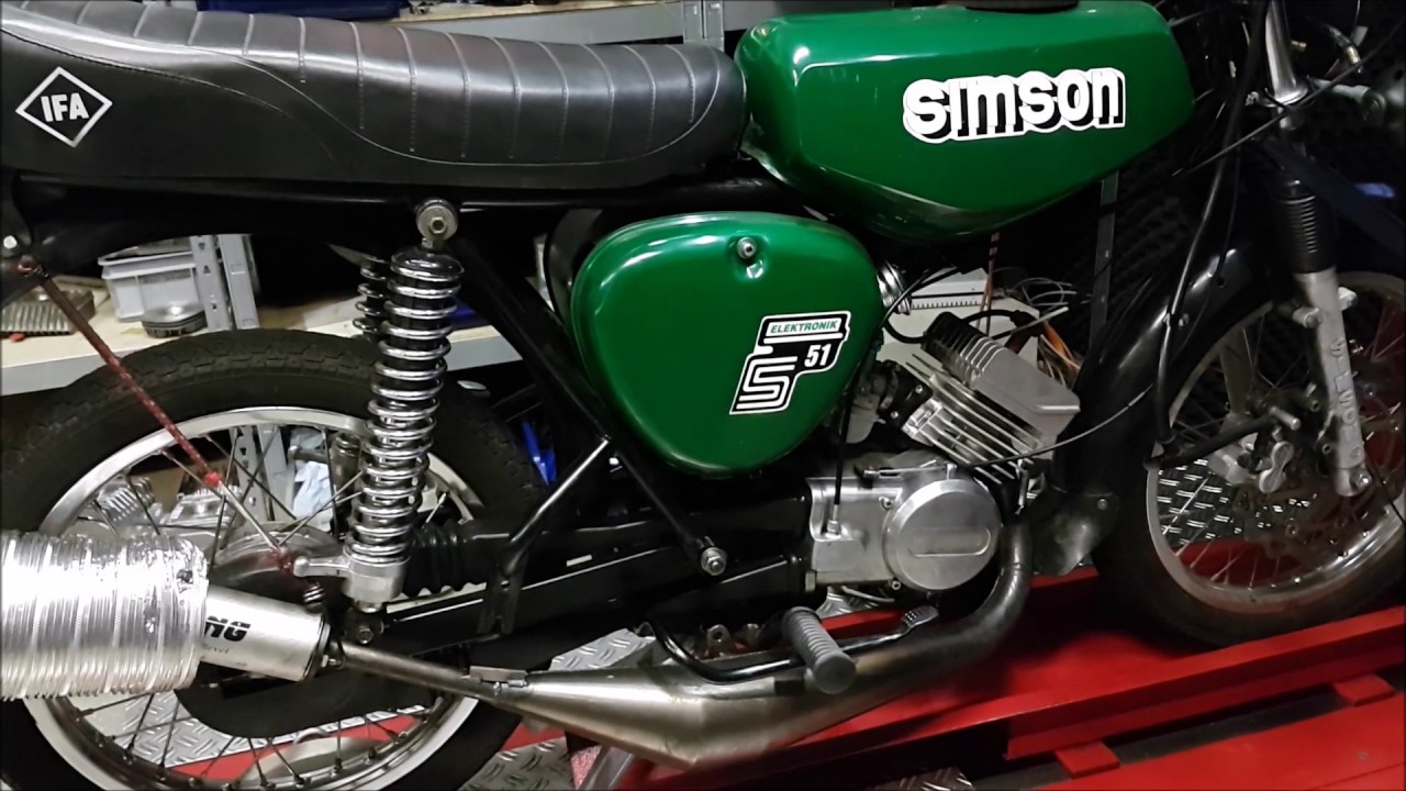 ZT Tuning 110N Membran Simson Tuning Prüfstand - YouTube