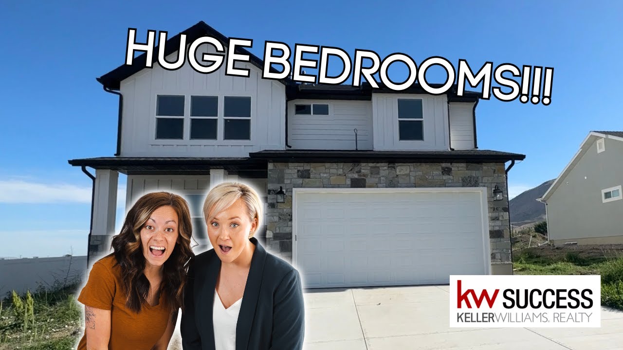 Home Tour! Huge New Construction Home in Willard, UT! - YouTube