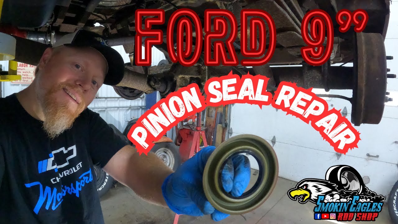 Pinion Seal Repair (Ford 9 inch) #vanlife #ford #mechanic - YouTube