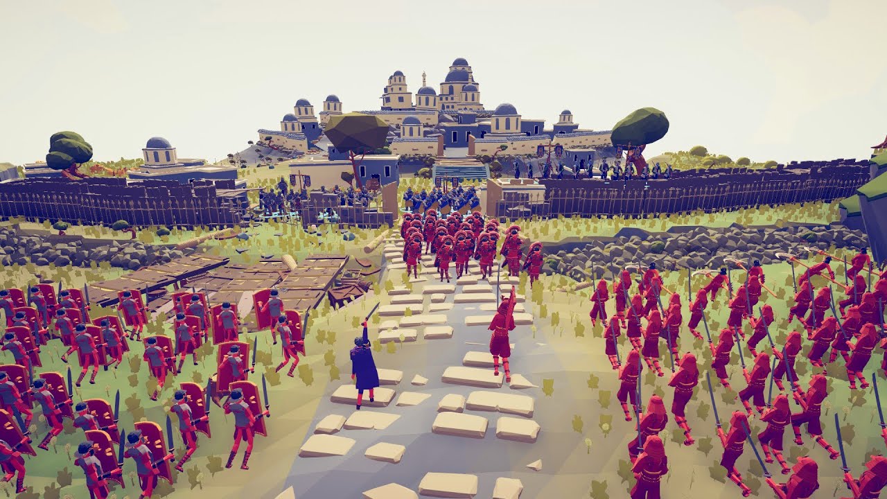 ROMAN + DYNASTY ARMY ATTACK MEDIEVAL CITY - REVENGE - Totally Accurate ...