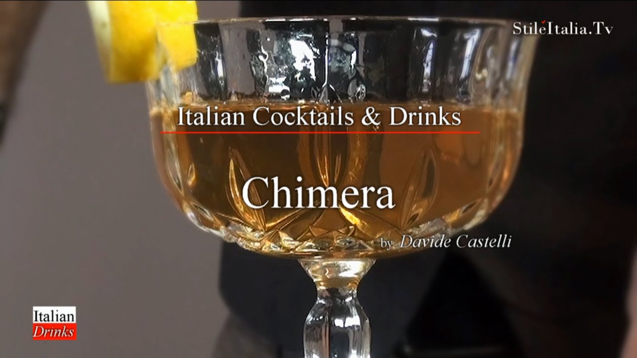 "Italian Gentleman" "Chimera" "Sloe Liqueur" "Davide Castelli ...