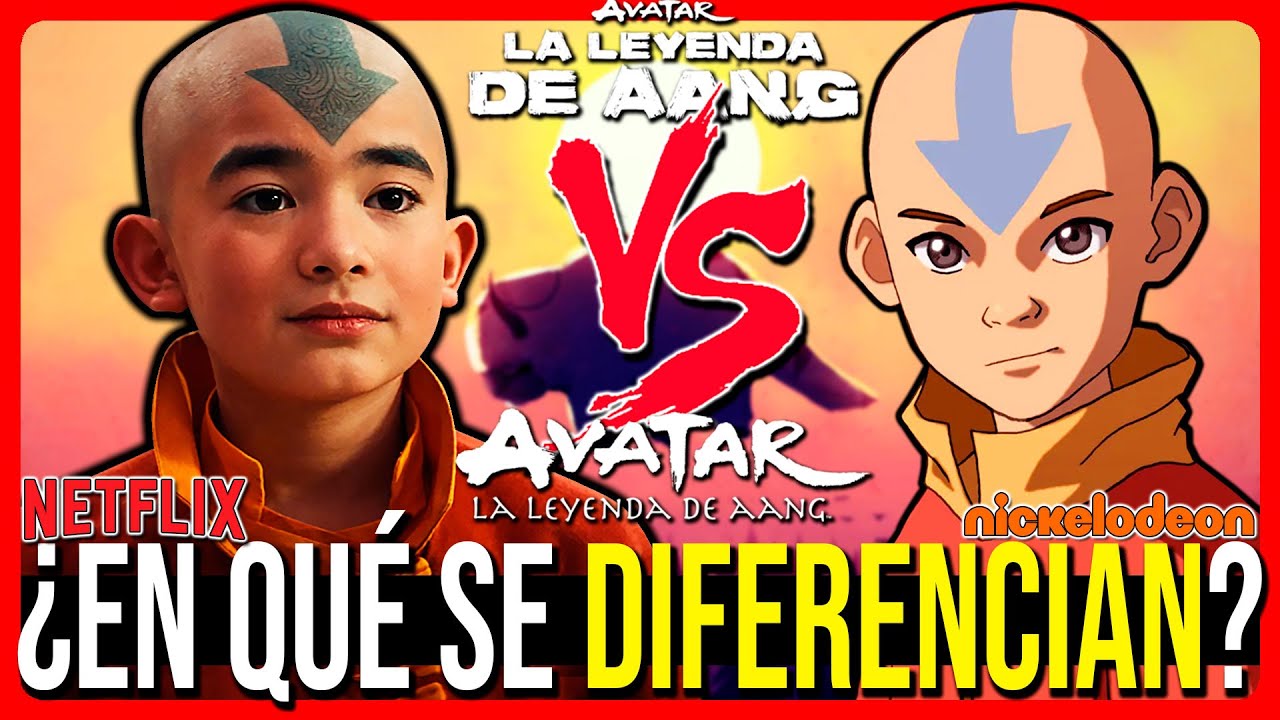 Avatar: Netflix Live Action Vs. Animada ¿CUÁL ES MEJOR? Análisis y ...
