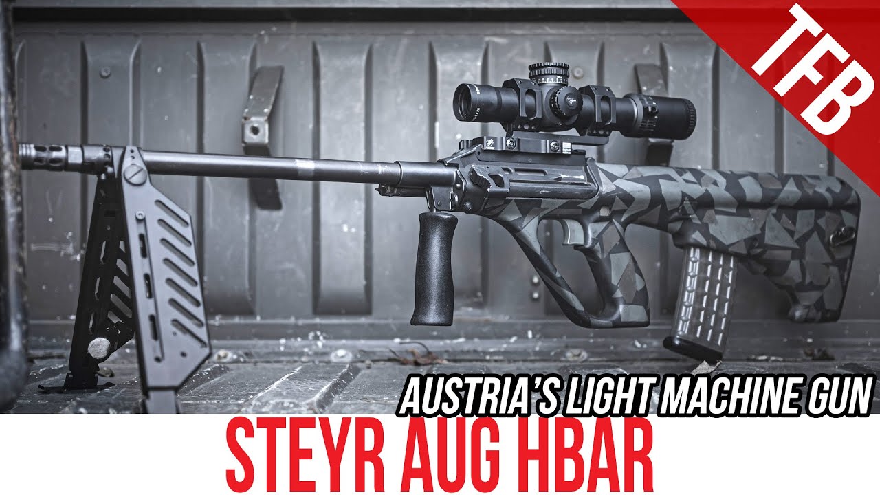 Austria's LMG: The Steyr AUG HBAR - YouTube