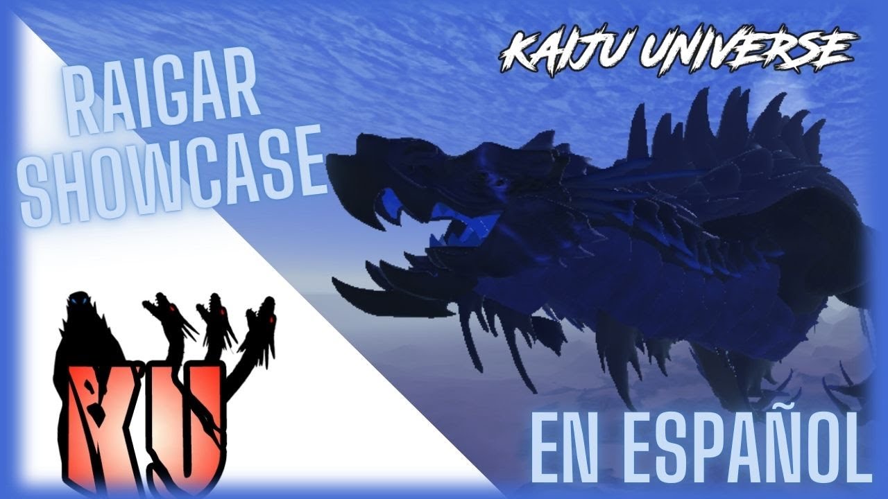 NUEVO KAIJU ORIGINAL!!! | RAIGAR SHOWCASE EN ESPAÑOL - KAIJU UNIVERSE ROBLOX - YouTube