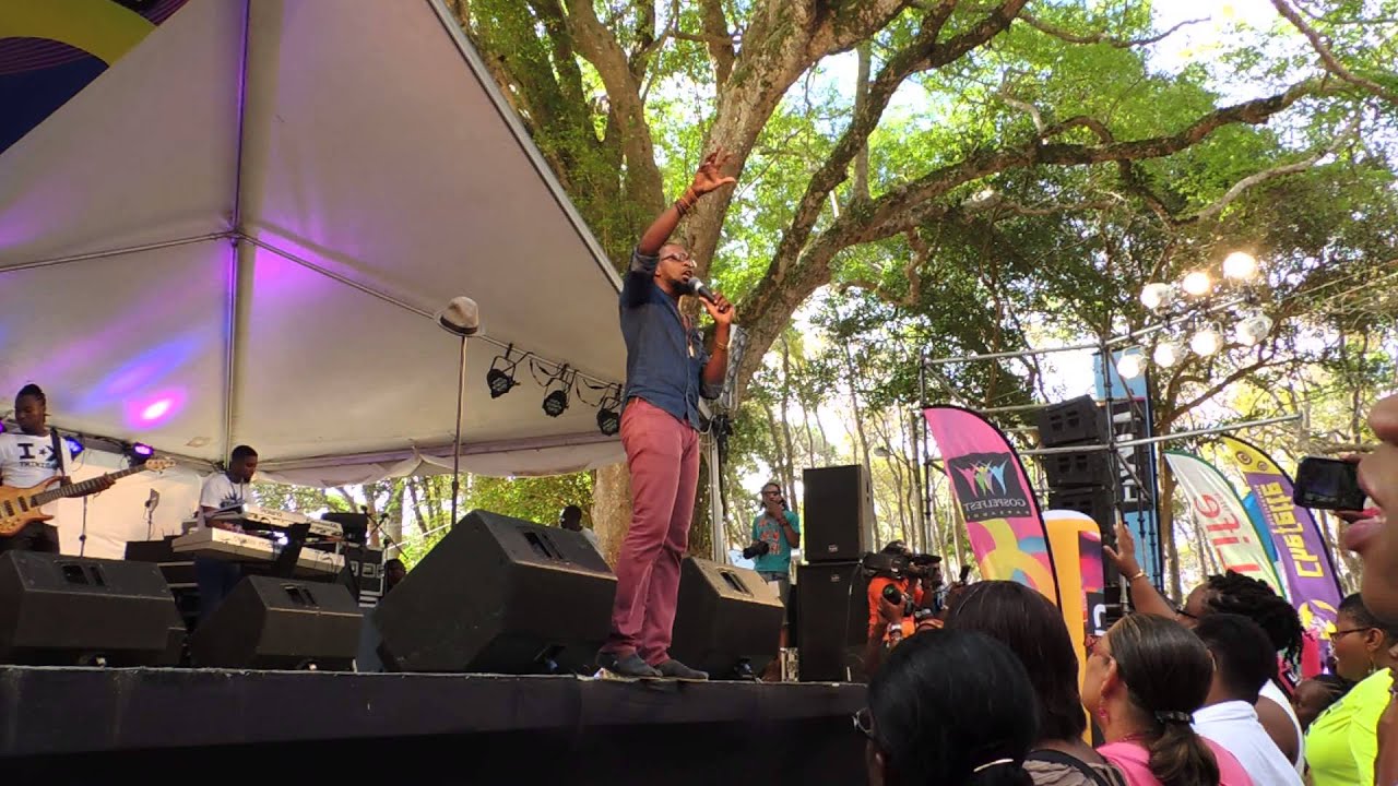 JOHN YARDE at One Awesome Day Gospelfest @Farley Hill Barbados 05/ 25 ...