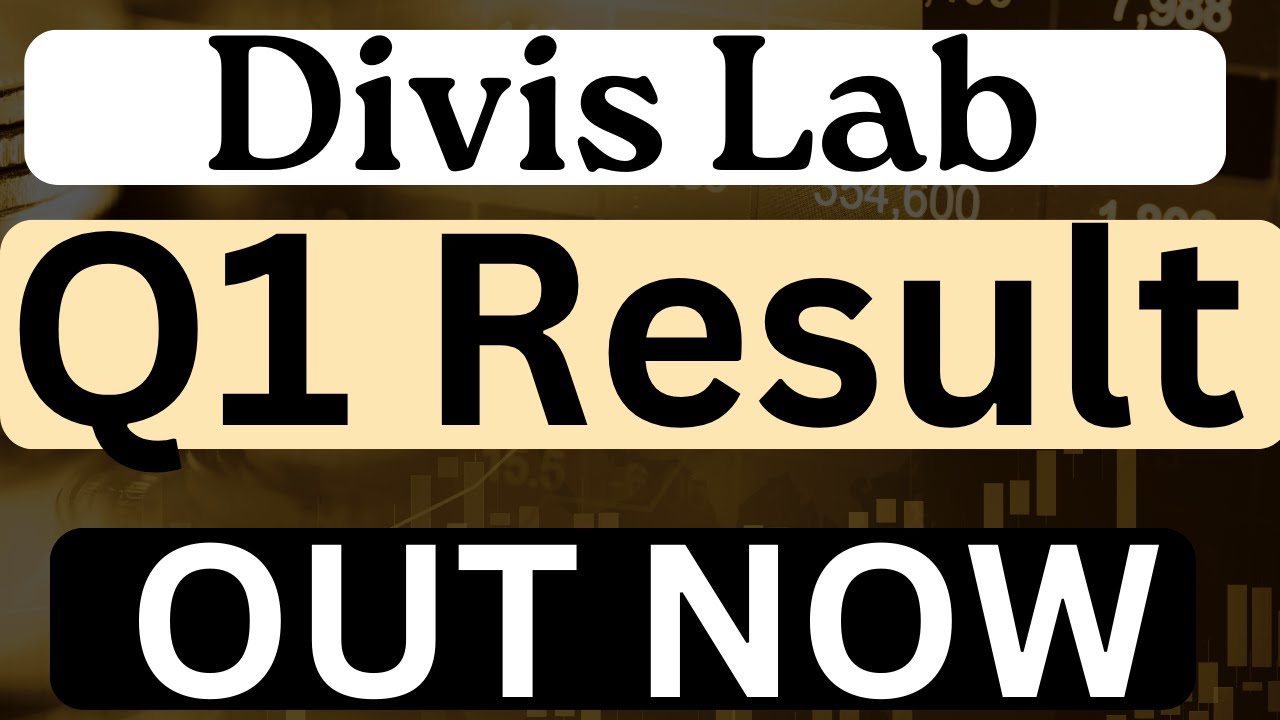 divis lab q1 results 2024 || divis lab share latest news || divi's lab ...