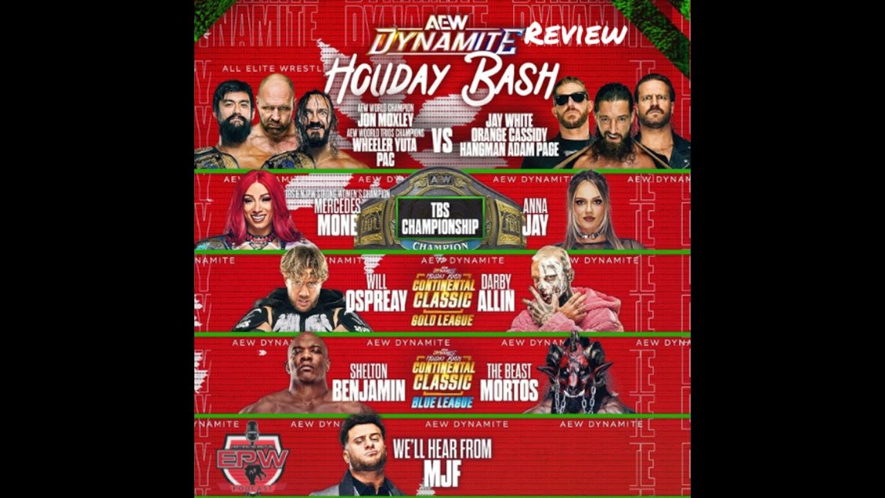 AEW Dynamite 12/18/2024 Full Show Review & Results | Holiday Bash - YouTube