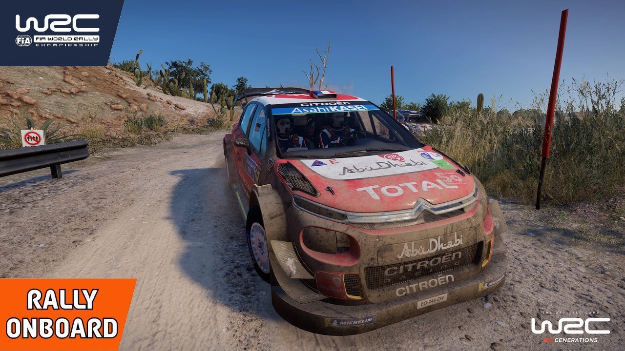 WRC Generations | Mexico | Media Luna | Citroen C3 WRC | Loeb | Onboard ...