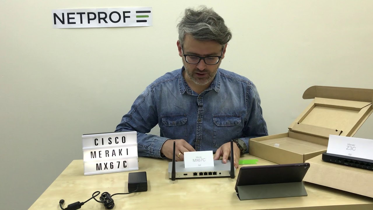 Meraki MX67C i Z3C - YouTube