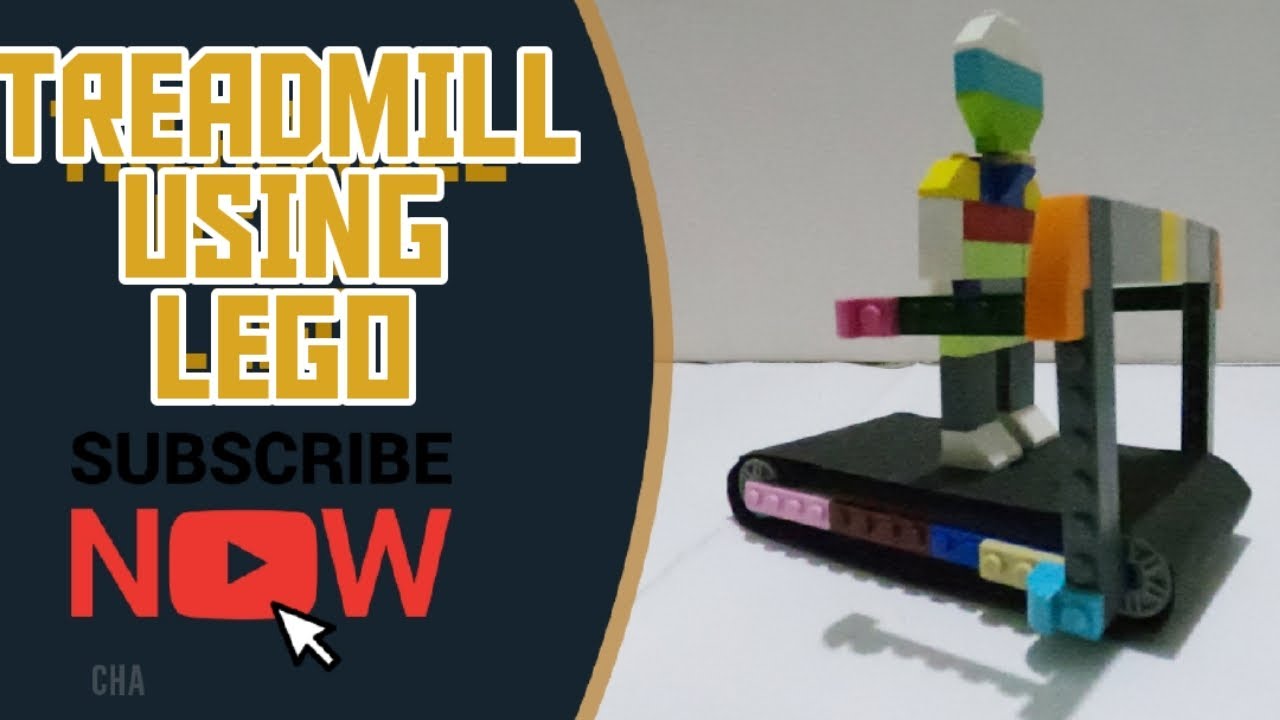 MAKING OF TREADMILL USING LEGO BRICKS #STAYHOME #STAYSAFE - YouTube