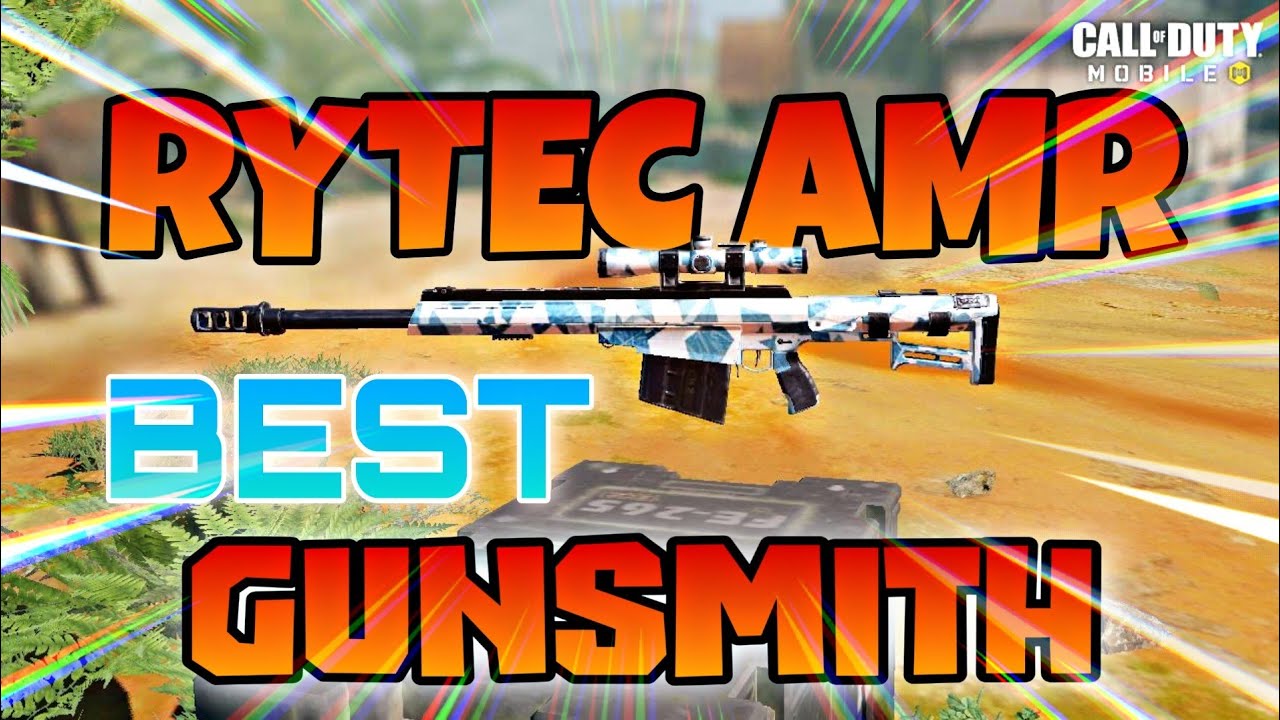 Best RYTEC AMR Gunsmith Call Of Duty Mobile | Best One Shot Kill RYTEC ...