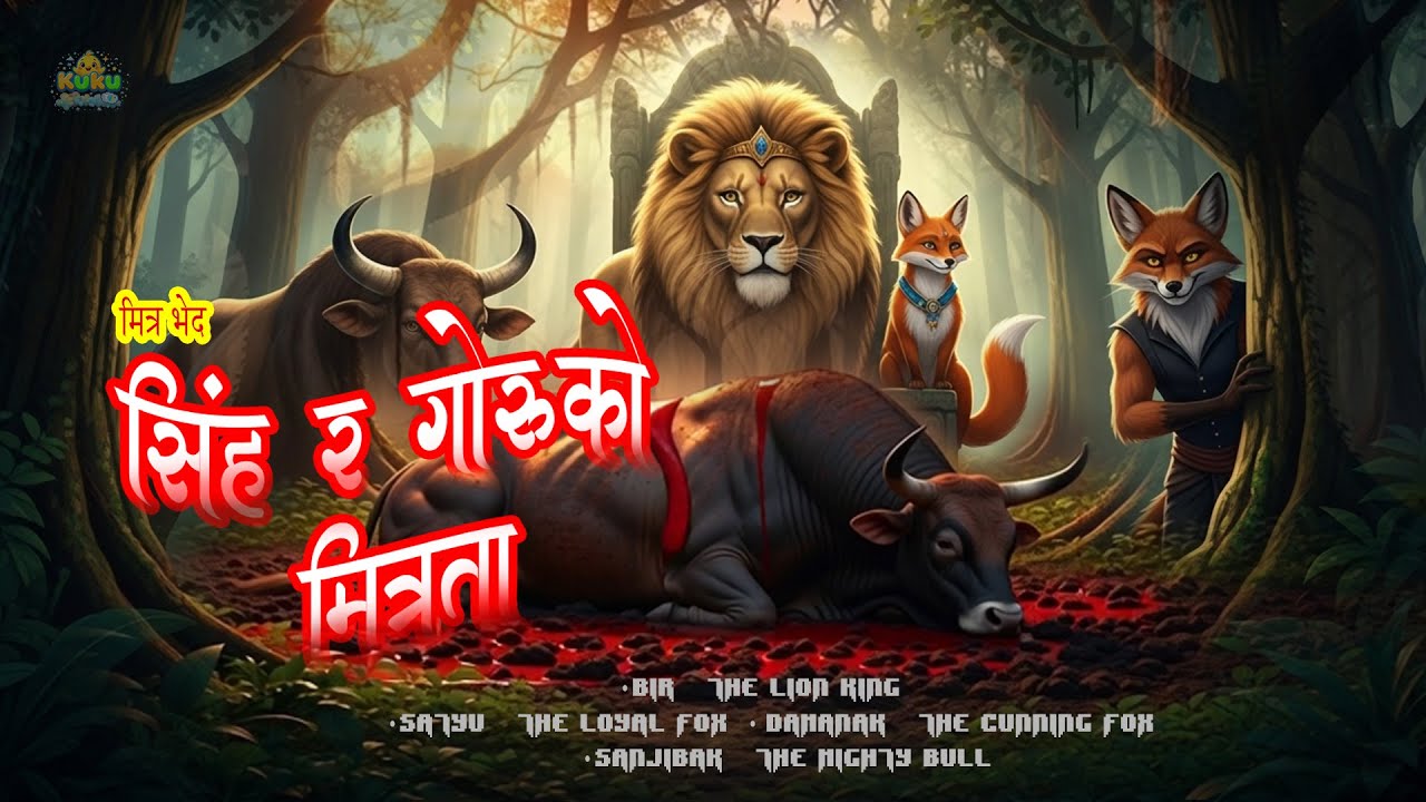 जंगलको शक्ति कसले खोस्यो? simha ra goruko mitrata |Lion the king | lion ...