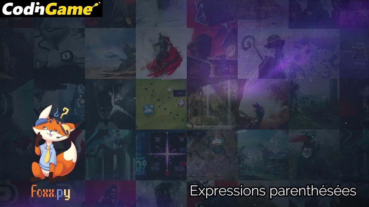 [Codingame - Puzzle facile] - 18. Expressions parenthésées [Python3] - YouTube