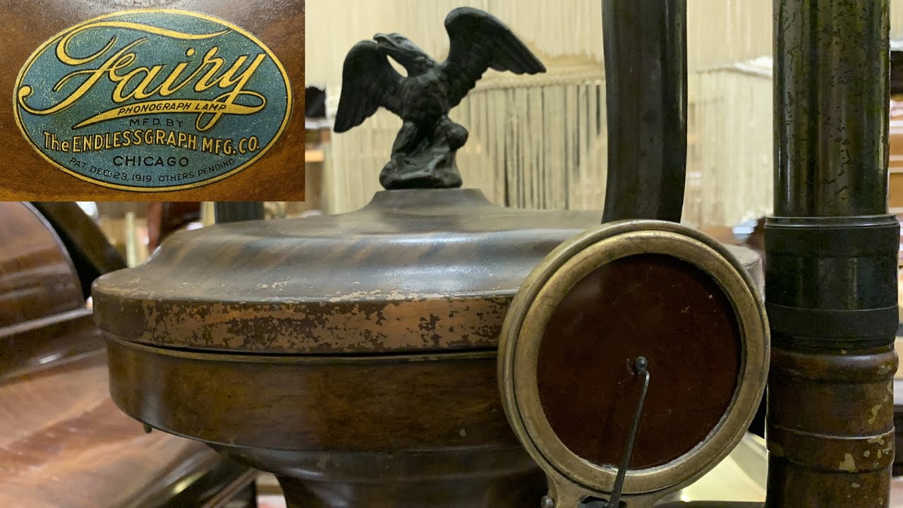 Fairy Phonolamp 78 RMP Record Player - YouTube