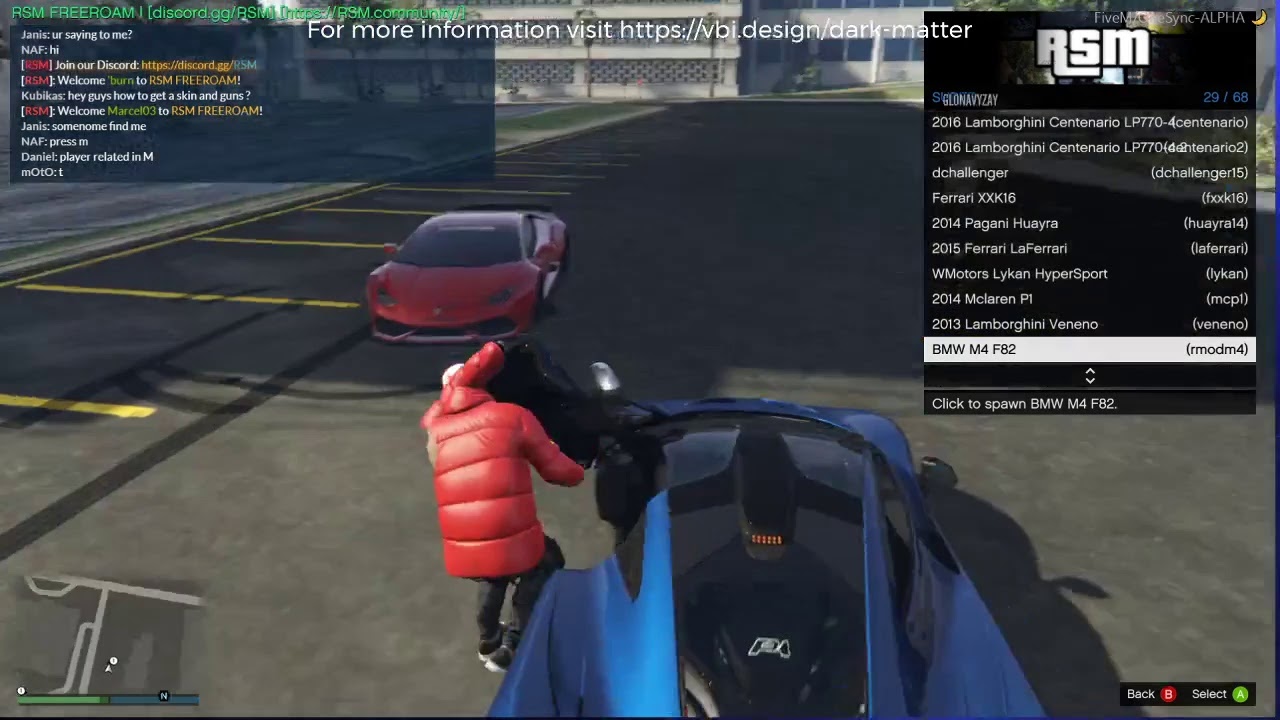 Free Roam Rsm Gta Fivem - YouTube