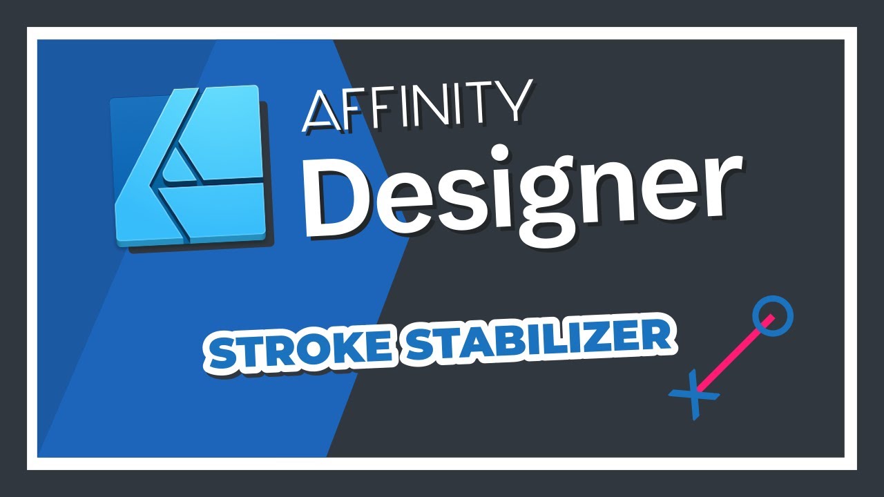 Affinity Designer Tutorial - Stroke Stabilizer - YouTube