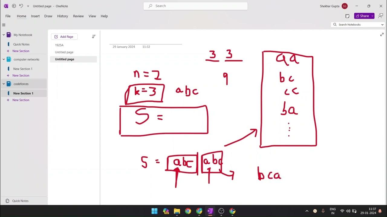 Codeforces 921 Div2 1925a We Got Everything Covered Solution In C Youtube