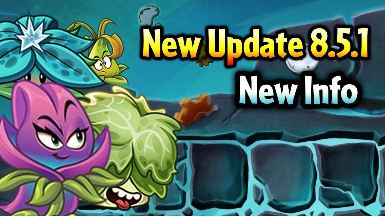 Plants vs. Zombies 2 New Update 8.5.1 New Info of the New Plants! - YouTube