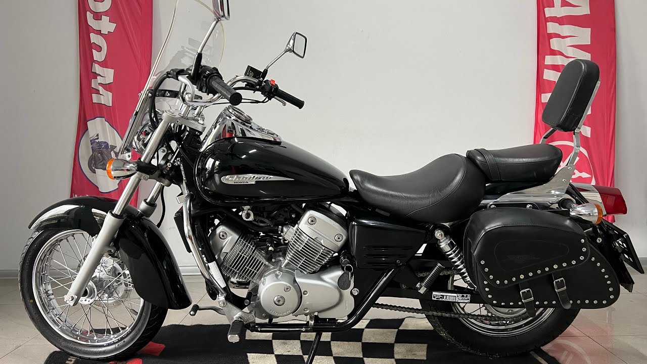 UNIKAT 740 km przebiegu! Honda VT 125 Shadow 2002 MotoRW - YouTube