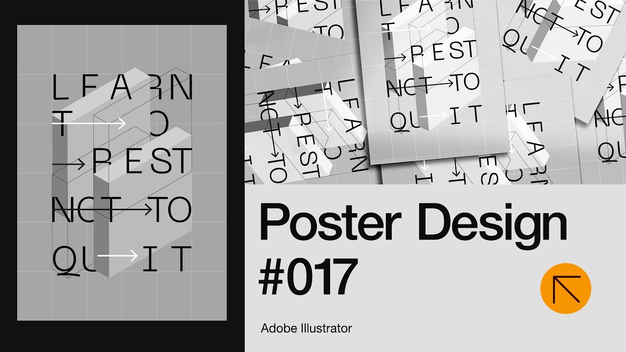 Graphic Design Tutorial | Poster Design | Adobe Illustrator - YouTube