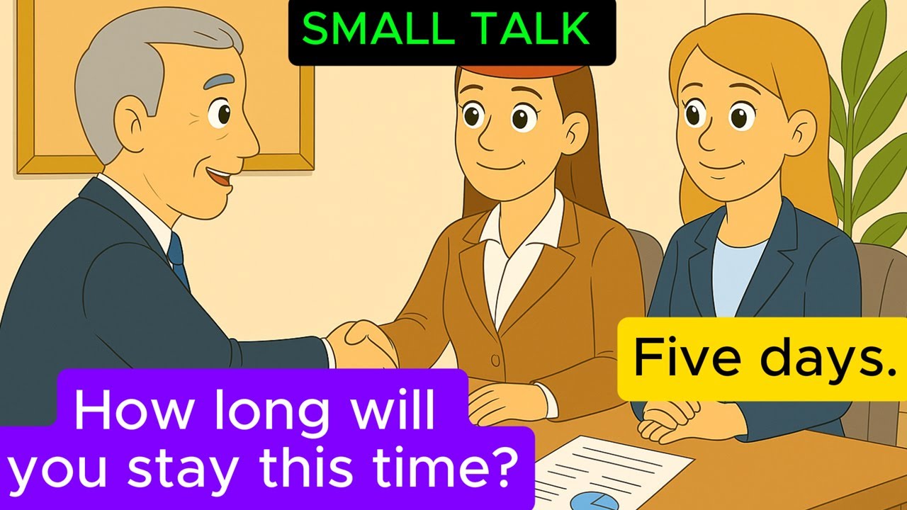 English for Work (A1–A2) | Part 7 – Meeting With International Clients ...