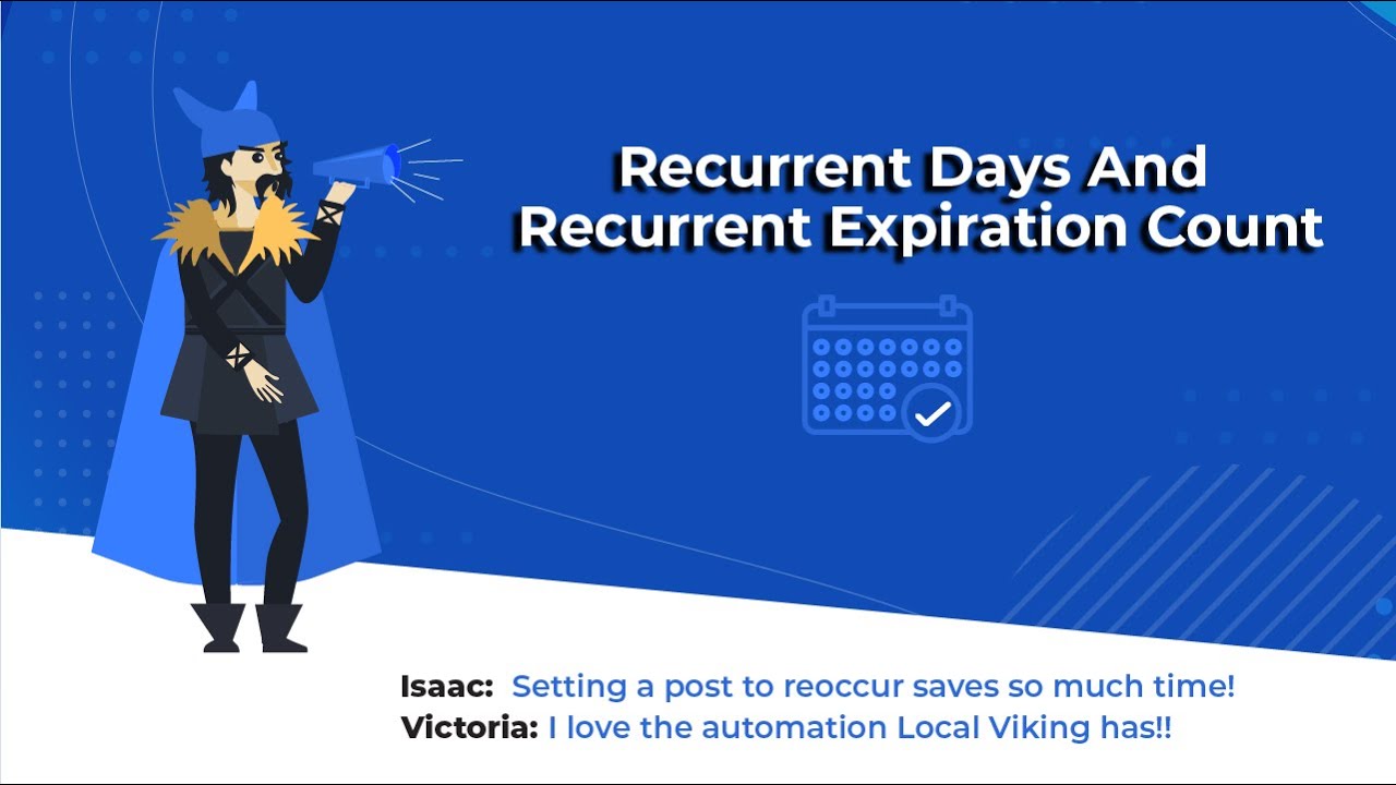 Recurrent Days And Recurrent Expiration Count - YouTube