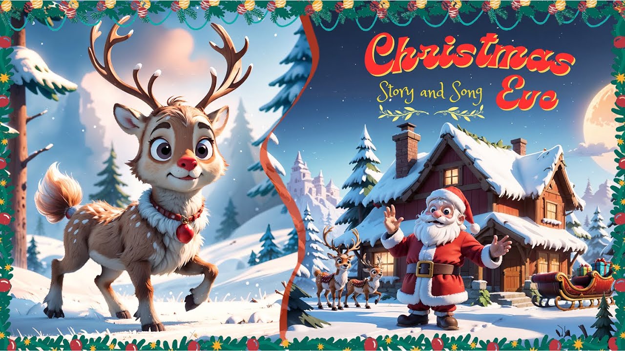 A FUN CHRISTMAS SONG AND STORY FOR KIDS - Rudy’s Christmas Eve ...