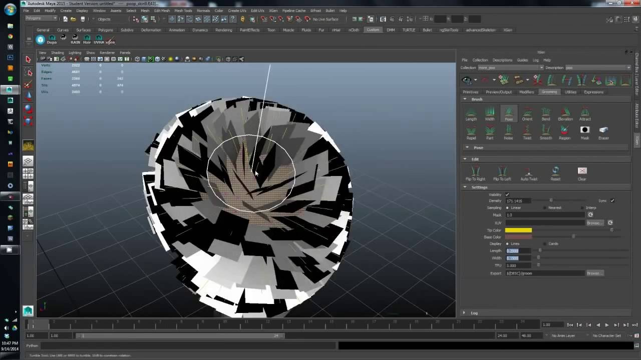 Making Alpha Cards Fast With XGen - YouTube