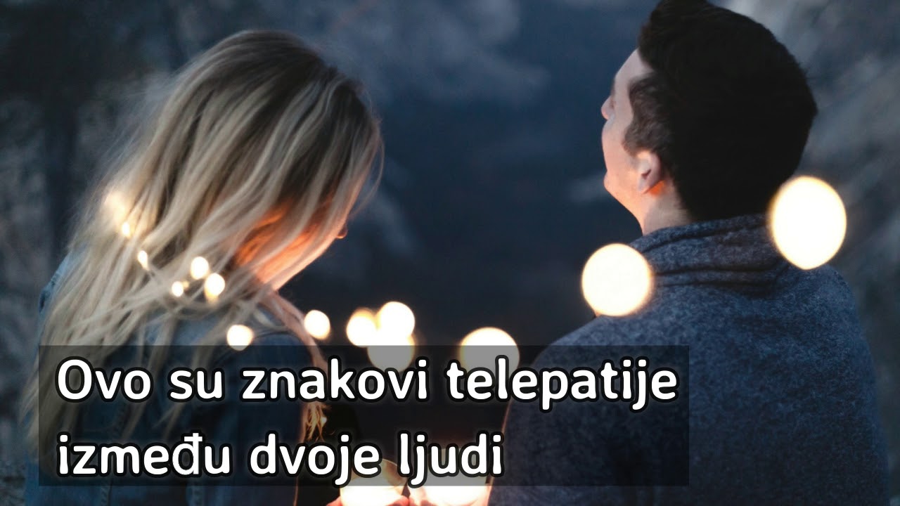 Ovo su znakovi telepatije između dvoje ljudi - YouTube