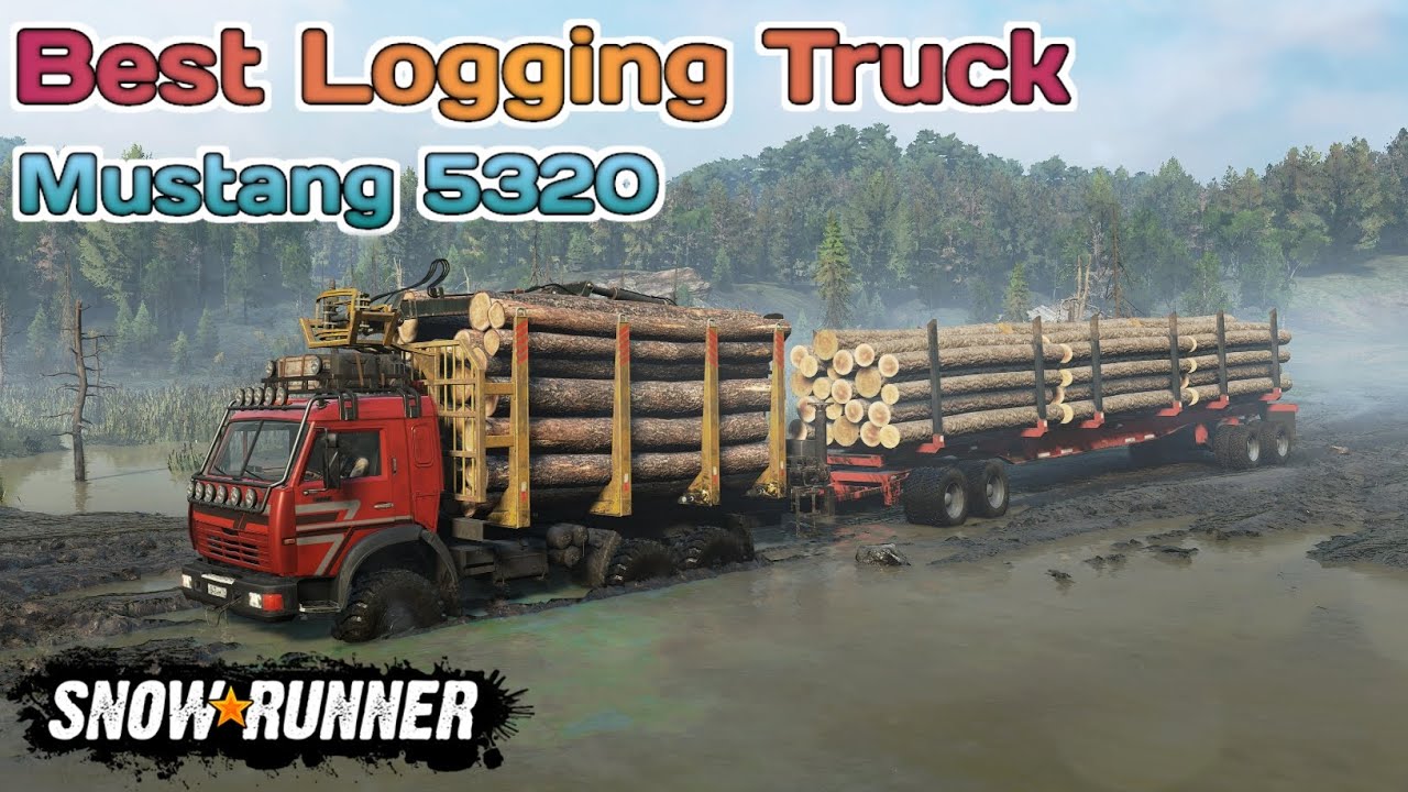 Best Logging Truck Mustang 5320 In SnowRunner Season 11 @TIKUS19 - YouTube