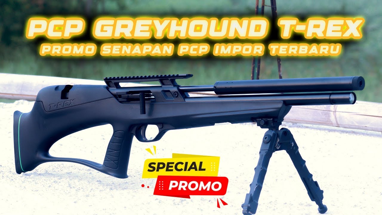 PCP GREYHOUND T-REX BULLPUP TERMURAH SENAPAN PCP IMPORT TERBAIK | PROMO ...