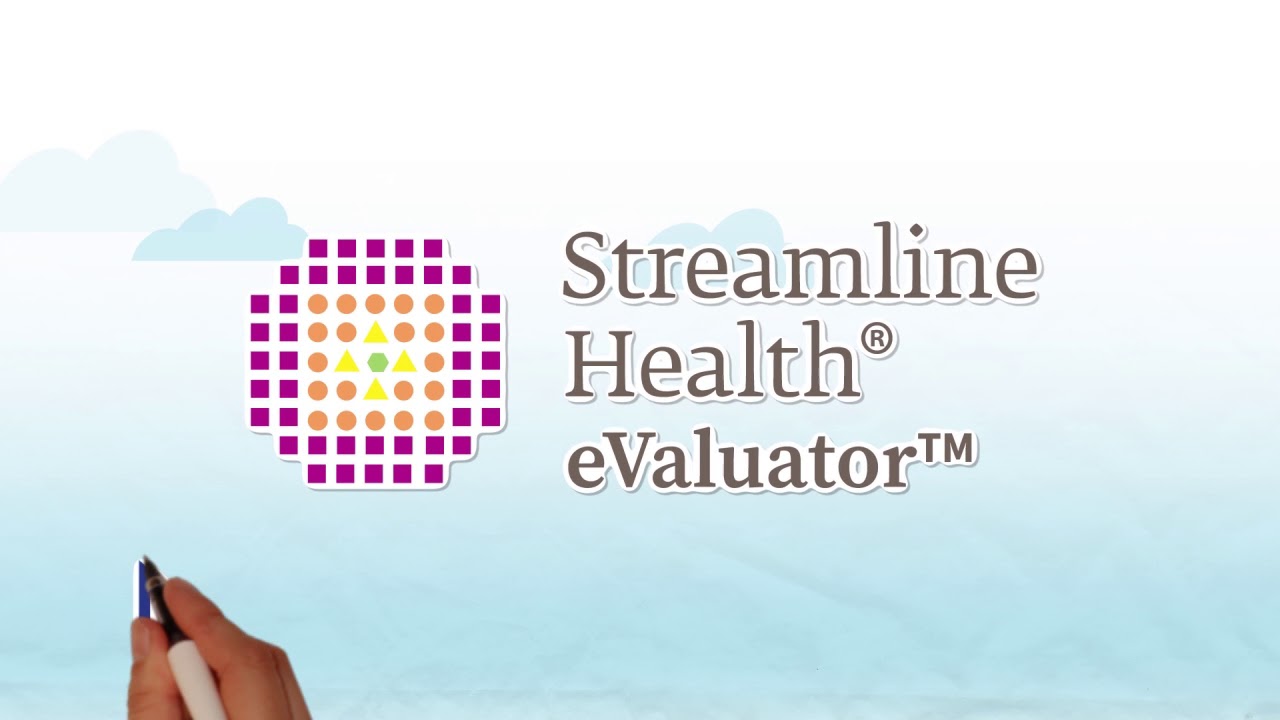 Streamline Health® eValuator™ - YouTube