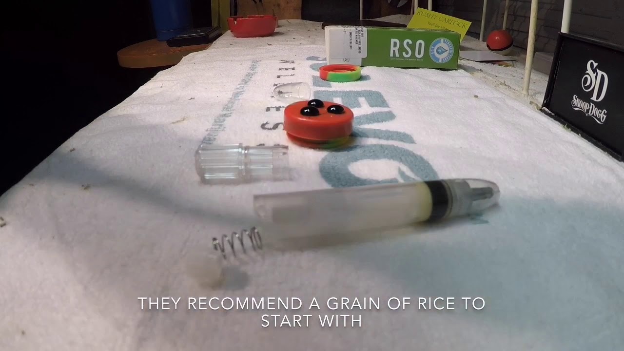 RSO Oil From Terrapin Rick Simpson Oil - YouTube