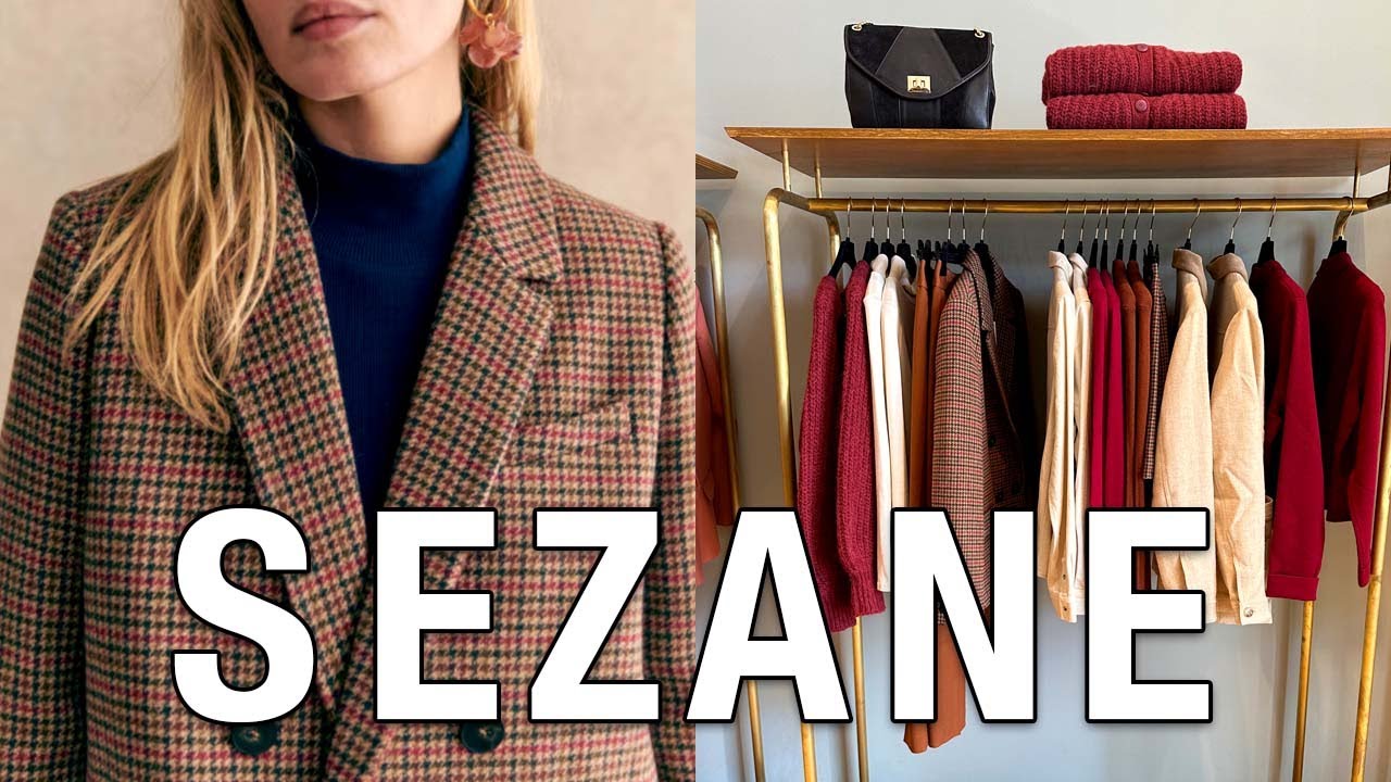 Sezane Haul & Try-On Fall Collection San Francisco Store - YouTube