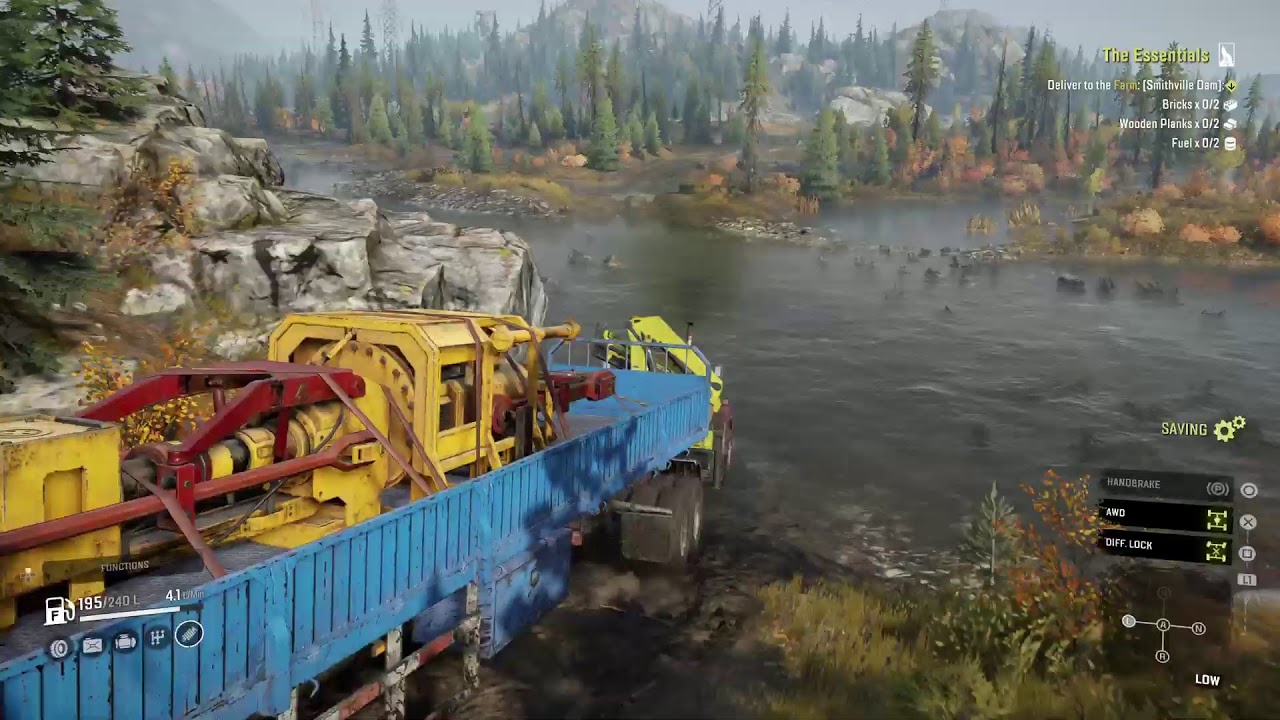 Snowrunner gameplay PS5 - YouTube