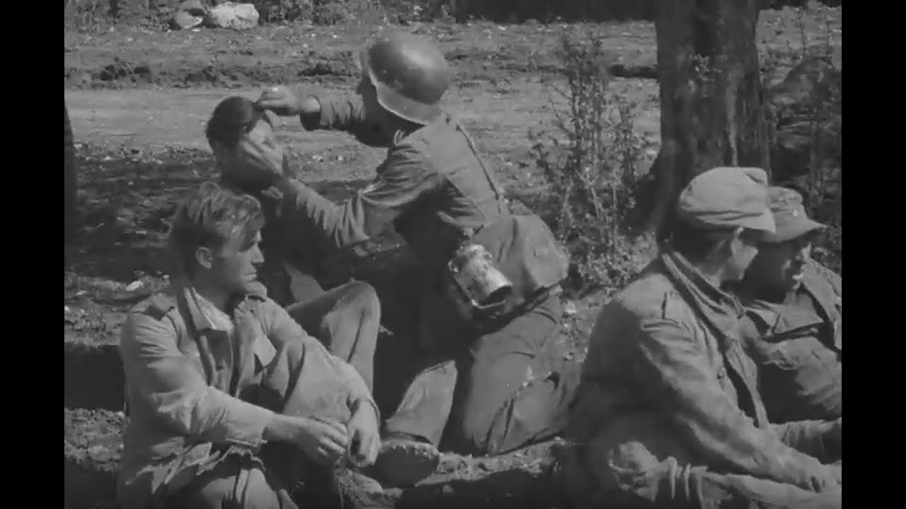 German soldiers captured by US troops in Italy during World War II ...