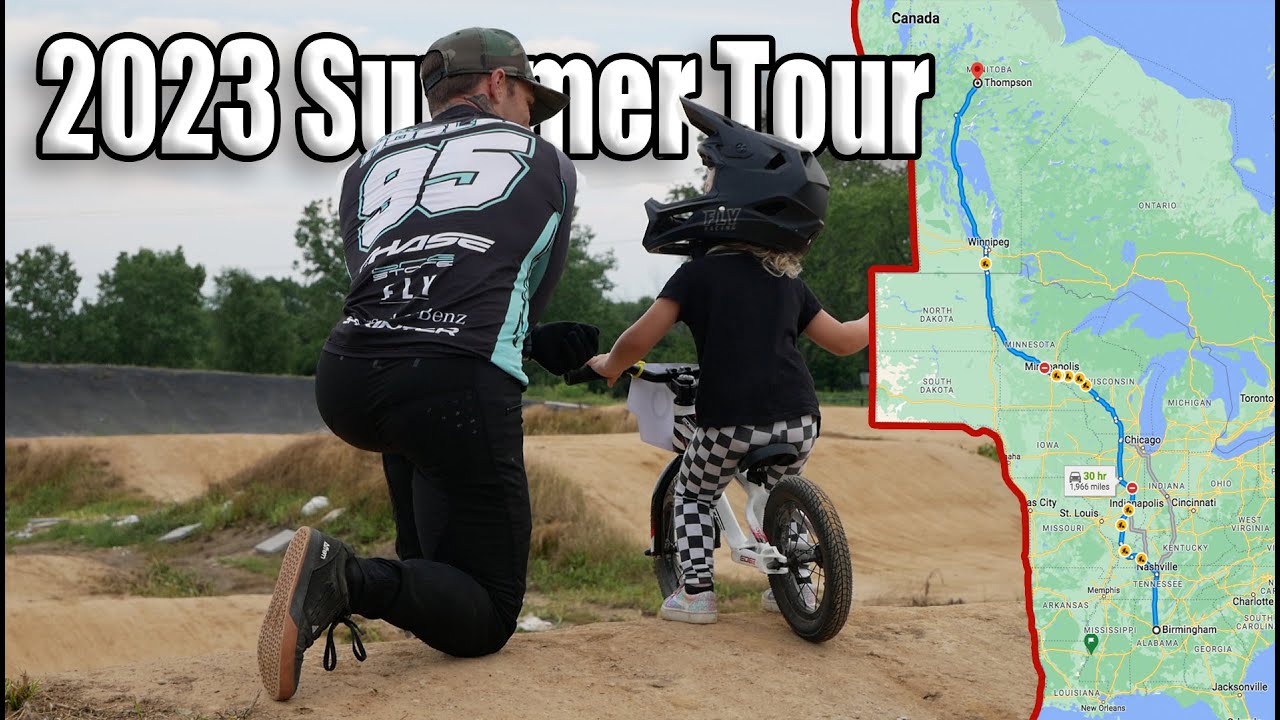 5,000 Mile BMX Road trip - Summer Tour 2023 - YouTube