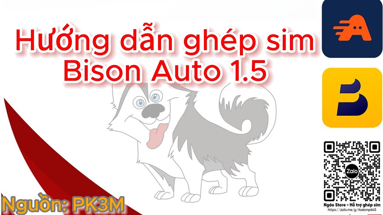 Ngáo Store - Cách ghép sim Bison Auto 1.5 (Hỗ trợ Xr đổ lên) - Dùng như ...