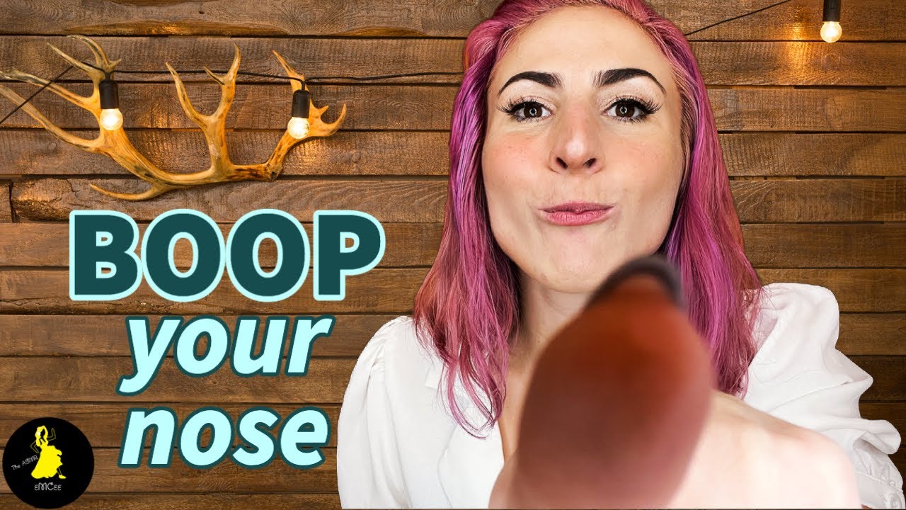 Asmr Boop Your Nose And Tickles Personal Attention Youtube