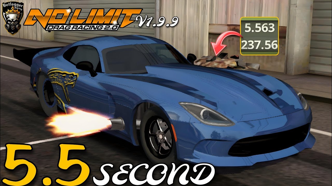 Dodge Viper Tuning 5.5 second 1/4 Mile Consistent No Limit Drag Racing ...