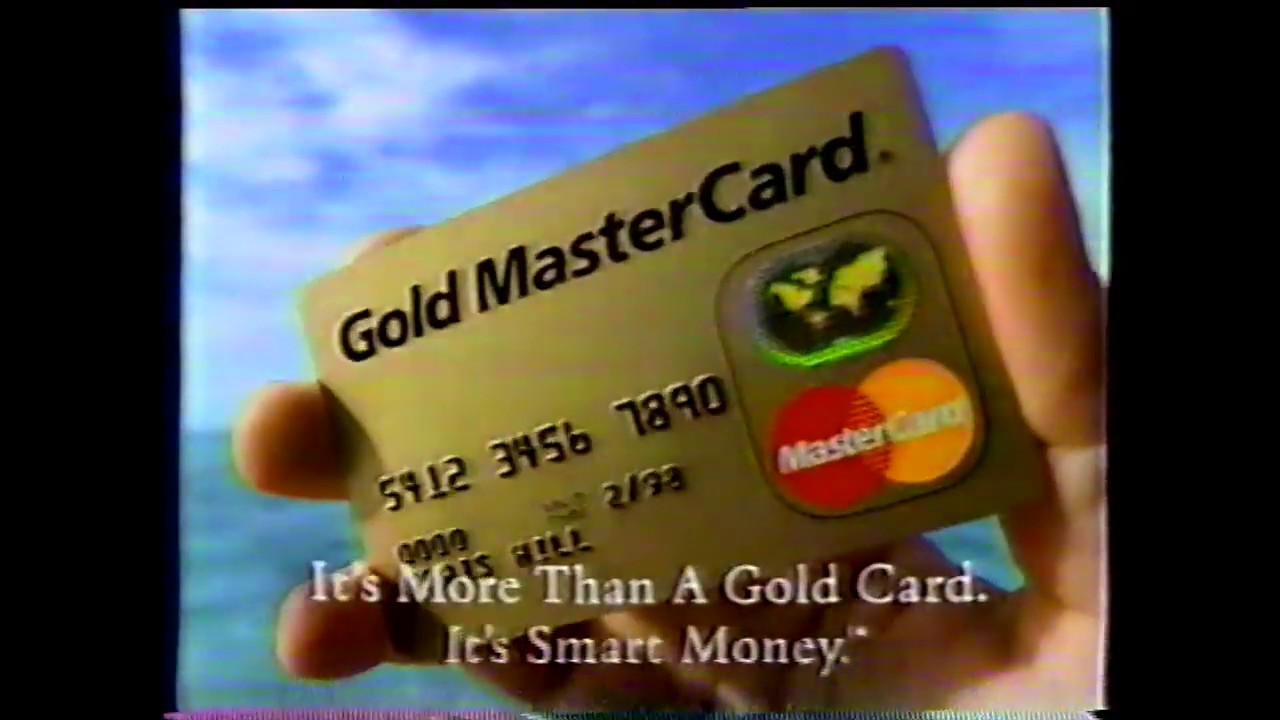 1995 Gold MasterCard Commercial - YouTube
