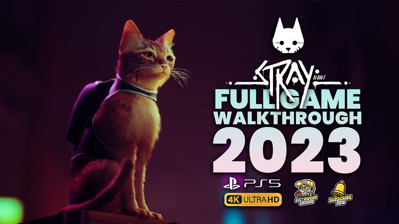 Stray Gameplay FULL GAME Walkthrough [4K 60FPS PS5] - No Commentary ...