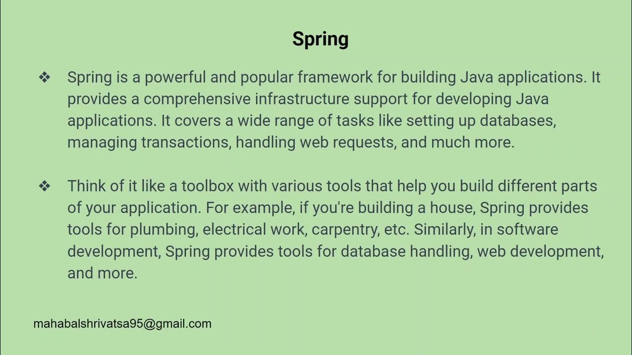 Spring Boot Tutorials #1 Introduction - YouTube